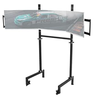 Amazon.com: Dardoo Sim Racing Triple Monitor Stand with Adjustable ...