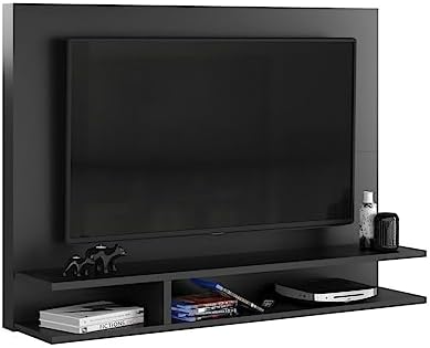 Painel Pra Tv 50 Polegadas Sala/Quarto Smart Plus MILÃO - (Preto ...