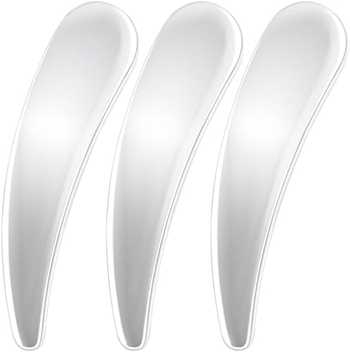 Amazon.com : Healifty Cosmetic Spatula Mini Metal Cosmetic Spatula 5 ...