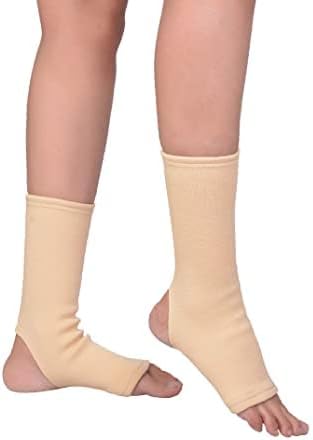 Buy Adjustable Ankle Support Brace Cap Wrap Pad for Men and Women ...