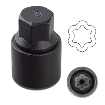 Amazon.com: TERPINK D-Wheel Locking Nut Key Compatible with Toyota ...