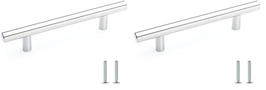 Pandora - Pull Bar Handle Solid Stainless Steel for Drawer Kitchen ...