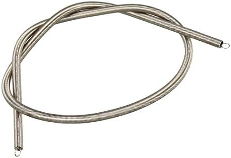 uxcell Extended Tension Spring Wire Diameter 0.02", OD 0.12", Free ...
