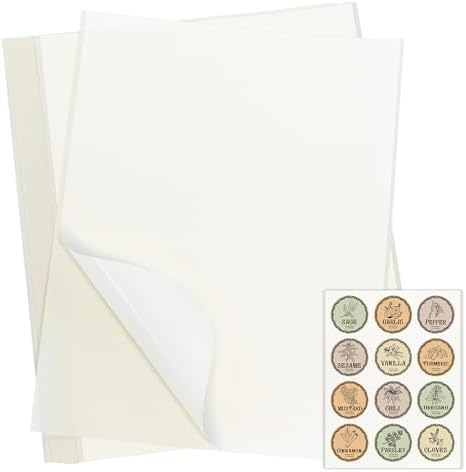 Amazon.com : L LIKED Dissolvable Food Labels - 25 Custom Stickers, 8.5 ...