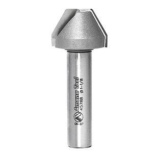 Amana 45787 LETTERING BIT 1/4 SHANK - Straight Router Bits - Amazon.com
