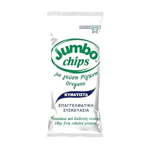 Amazon.com: Jumbo Crunchy Crinkle-cut Chips Oregano Flavor 280g (Pack ...