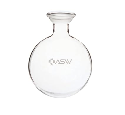 ASW Borosilicate Glass 3.3 Rota Receiver Flask with Spherical Joint ...