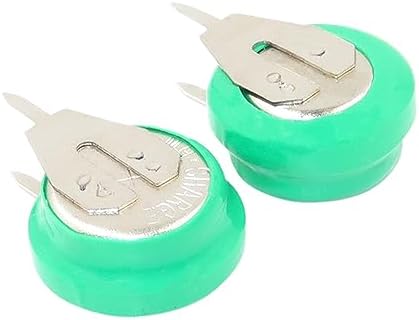 Amazon.com: Yoetaun 10-Piece/Set Versatile 1.2V 80mAh Coin Cell Battery ...