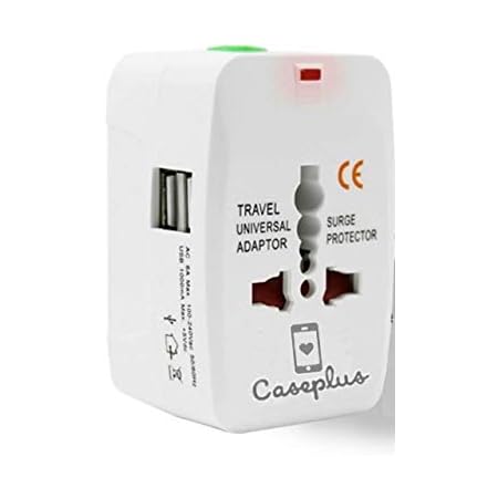 Case Plus Latest Universal Adapter Worldwide Travel Adapter with Built ...