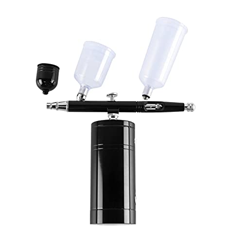 TKSE Airbrush Kit, Mini Air Compressor Airbrush Kit, USB Rechargeable ...