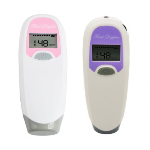 Portable Pocket Fetal Doppler LCD Fetal Heart Rate Detector Ultrasound ...