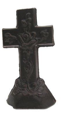 Amazon.com : Dark Chocolate Easter Cross 3 Oz. Communion and ...