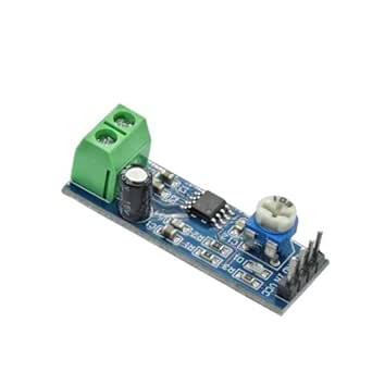 Amazon.com: LM386 Audio Power Amplifier Module 200 Times Gain Amplifier ...