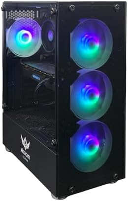 Amazon.com: AXIOM GAMING PC Desktop Computer Obsidian - Mid Tower, AMD ...