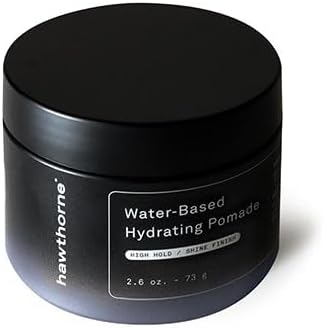 Amazon.com: Hawthorne Natural Hydrating Hair Pomade. Strong Hold and ...