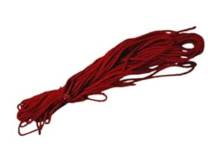 On Blow Silk Red Thread Lal Dhaga, 20 Meters, Pack of 3, for Najar ...