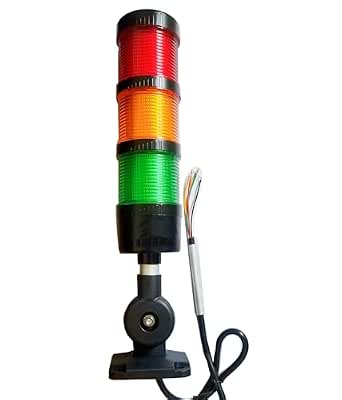 Buy AC/DC 12V Three Layers Machine Light Led Indicator Signal Tower ...