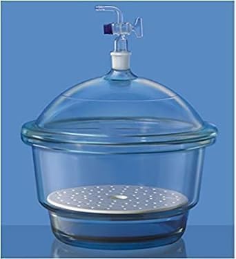RLK Enterprises Boroslicate Glass Vacuum Desiccator Jar, Lab Dessicator ...