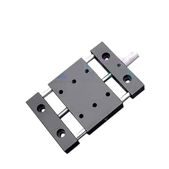 X-axis manual slide precision fine-tuning feed screw displacement ...