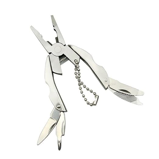 Krupasadhya Mini Portable Pocket Plier Keychain, Multifunctional Hand ...
