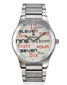 Perucci Analog White Dial Men's Watch - PC-316 : Amazon.in: Fashion