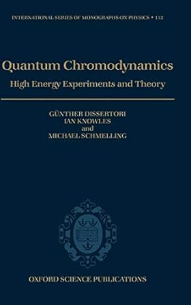 Quantum Chromodynamics: High Energy Experiments and Theory ...