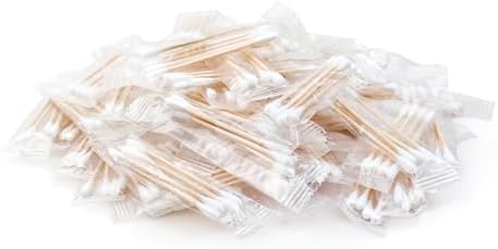 Amazon.com : 500 Pcs (50 Packs of 10) Travel Size Cotton Swabs ...