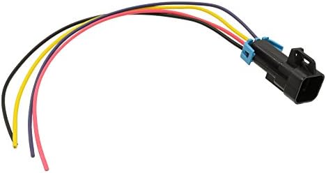 Amazon.com: ICT Billet GM LS O2 Oxygen Sensor Square Male 2-Keyway ...