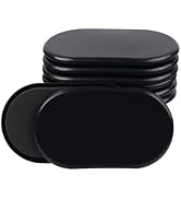 Amazon.com: 8PCS Furniture Sliders, 3-1/2" x 6" Oval Sliders for ...
