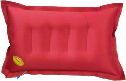 Duckback Rubberized Cotton Travel Air Pillow-Red(Pack of 1) : Amazon.in ...