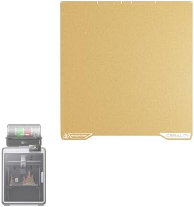 Amazon.com: Creality K2 PEI Double Sided Frosted Build Plate 270x293mm ...