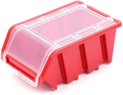 20 x Stacking Boxes with Transparent Lids Storage Boxes for Small Parts ...