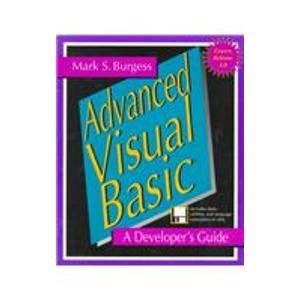 Advanced Visual Basic: A Developer's Guide : Burgess, Mark S.: Amazon ...
