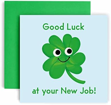 Old English Co. Good Luck in Your New Job Card - Leaving Gifts for ...