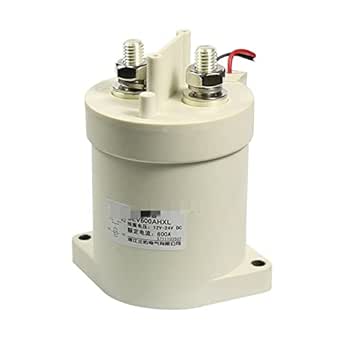 Amazon.co.jp: DC コンタクタ高電圧 1000V 600A DC コンタクタパワーリレー SEV600AHXL コイル 12V 24V 36V 48V 60V 72V 充電杭新車 ...