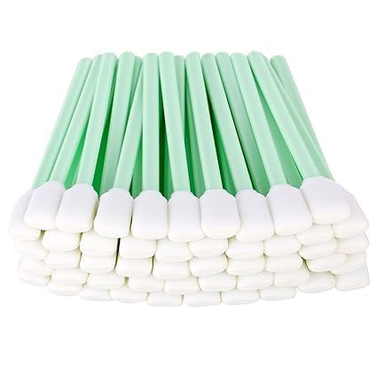 Aadvay Rectangle Foam Cleaning Swab Sticks for Solvent Format Inkjet ...