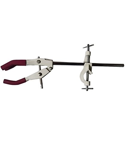 SSU Condenser Clamp Three Finger Rubber Coated With Boss Head, Cm ...