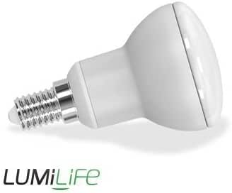 Lumilife 4.6 Watt - R50 Reflector LED Bulb - Cool White - Dimmable ...