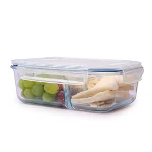 Buy Anko Leak-Proof Glass Storage Containers with Lockable Lids | Glass ...
