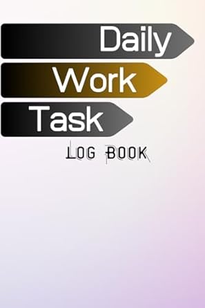 Amazon.com: Daily Work Task Log Book: Time Management Tracker ...