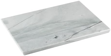 Amazon.com: Marble Chopping Board, By Home Basics | 8" x 12", (White ...