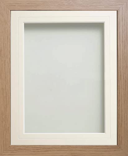 Frame Company Allington Beech Photo Frame with White V-Groove Mount, A3 ...