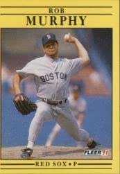 Amazon.com: 1991 Fleer Baseball Card #104 Rob Murphy : Collectibles ...
