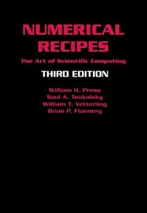 Numerical Recipes in C: The Art of Scientific Computing, Second Edition ...