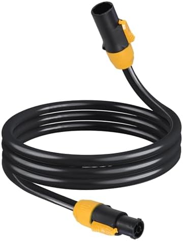 Amazon.com: Extension powerCON True1 Male to Female Cable - 3FT 14AWG ...