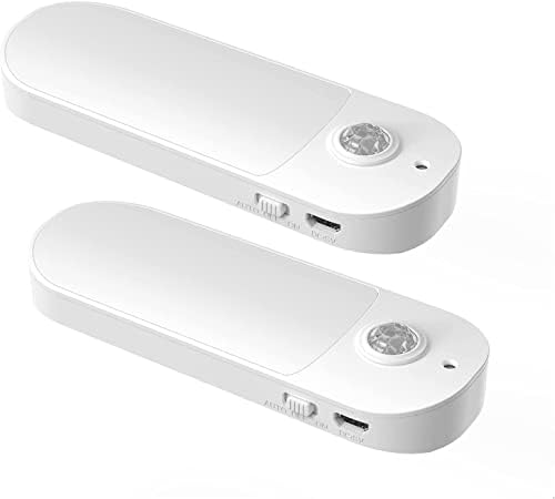 SECRUI Motion Sensor Night Lights Indoor, USB Rechargeable Battery ...