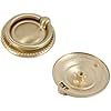 skohom 8 Pack Brush Gold Ring pulls,2" Gold Ring Drawer pulls,Ring ...