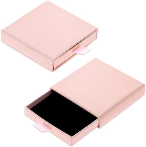 Amazon.com: 2 Pack Jewelry Gift Boxes Cardboard Jewelry Boxes Small ...