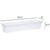 Amazon.com : Root & Vessel 16362 Countryside Flower Box Planter, 36 ...