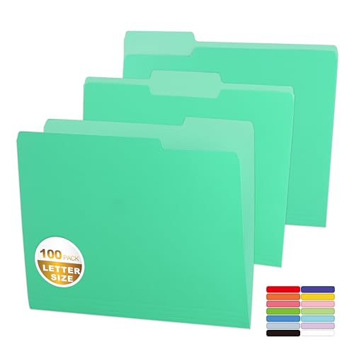Best Colored File Folders for 100-Pack Organization – Vanity Diaries